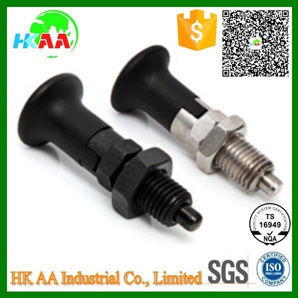 Custom Precision Threaded Locating Pins, Spring Loaded Pull Pin, High Quality Custom Precision ...