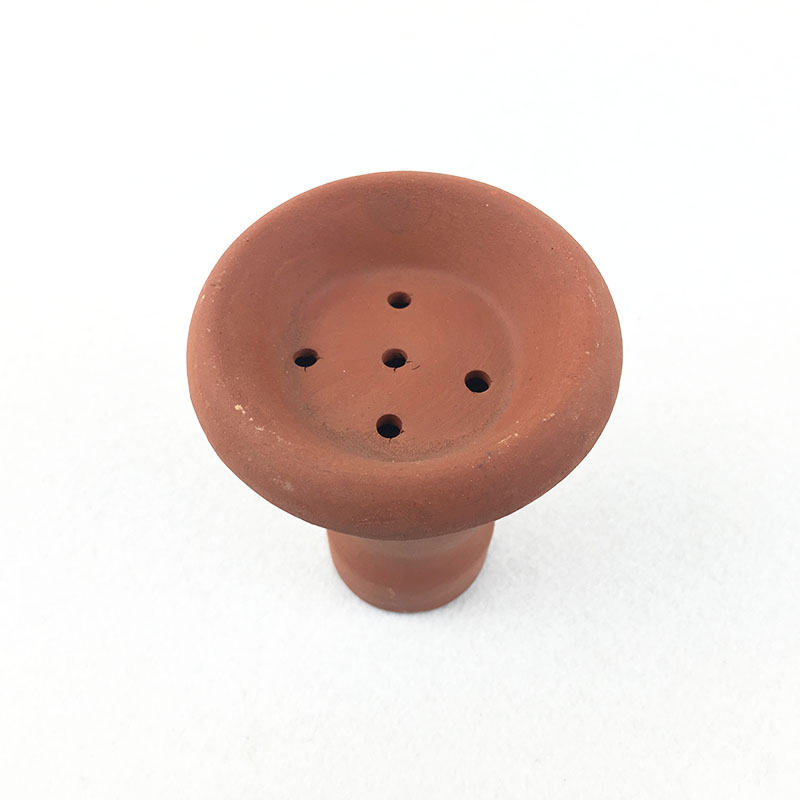 Shisha Tobacco Head 5 Holes Red Brick Clay Bowl Hookah, High Quality ...