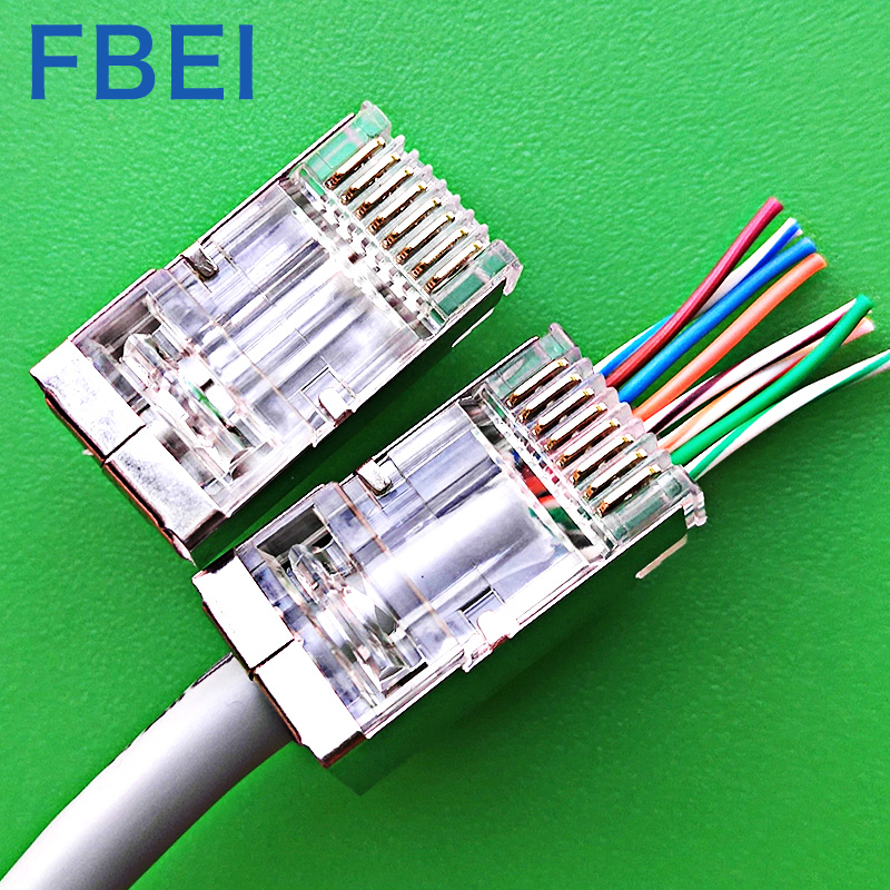 RJ45 pass through connector China Manufacturers Suppliers Factory Exporter
