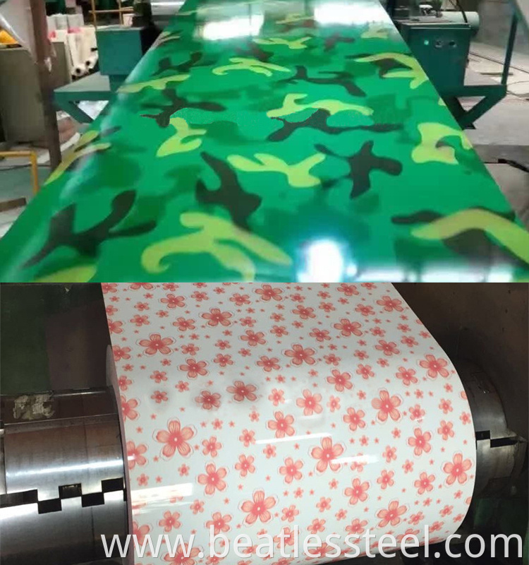 Color Steel Coil Printed Steel Design Supply China Manufacturers ...