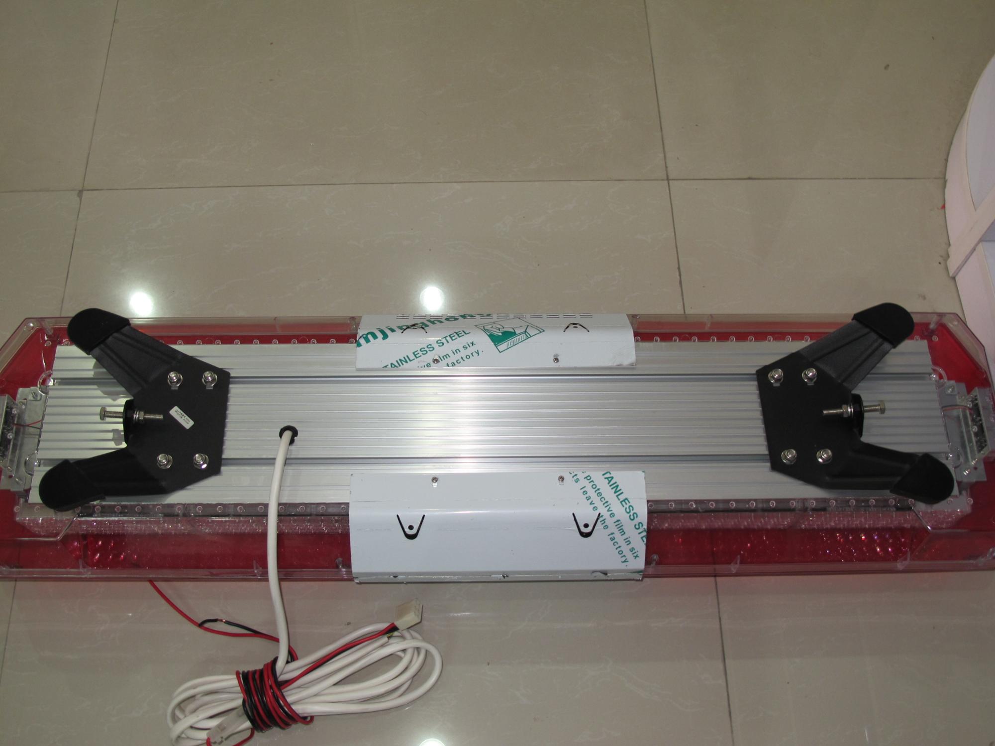 Police Equipment Bar Full Size Led Warning Lightbar Speaker Red Blue ...