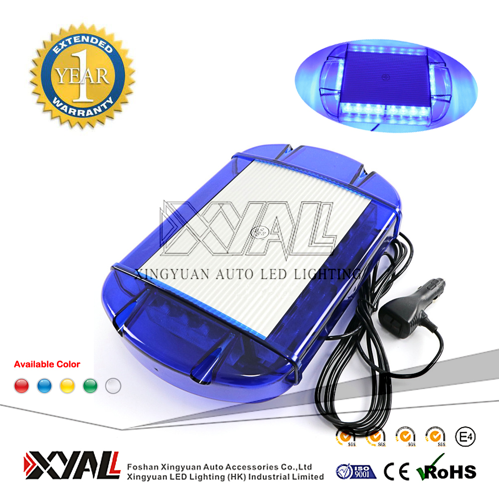 24w Amber Led Police Firetruck Ambulance Security 12v Rotating Flashing ...