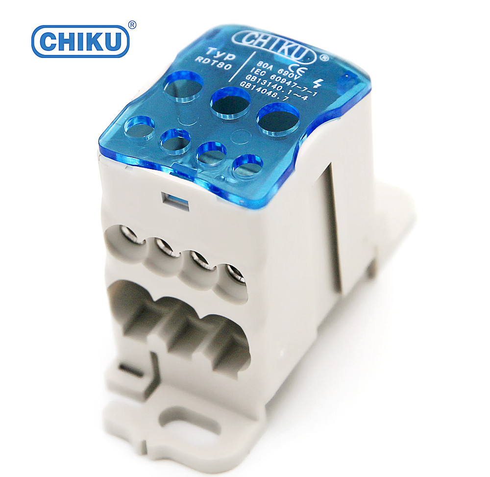 Ukk 80a Power Distribution Terminal Block Box, High Quality Ukk 80a ...