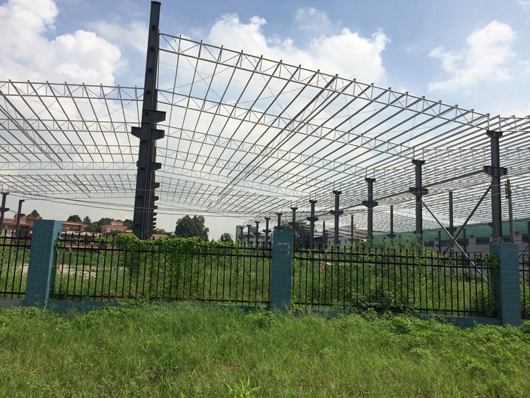 Truss Purlin Steel Structure Materials Car Parking Shed Roof Design ...