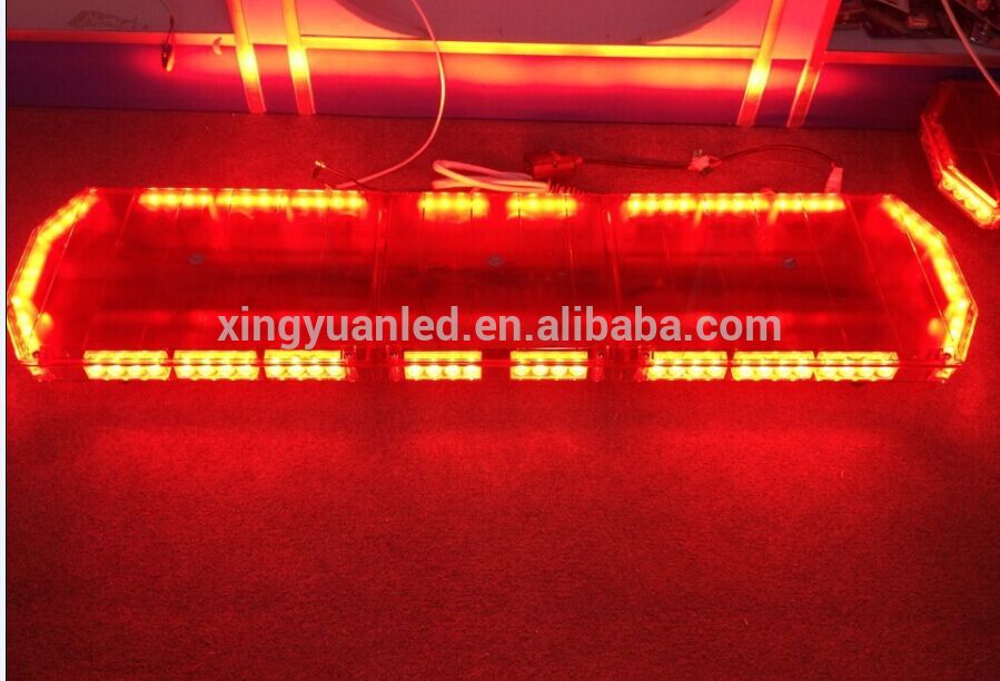 Emergency Flashing Warning Strobe Light Amber Led Light Bar 1.2m High ...
