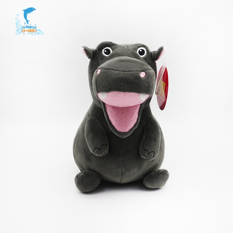 Cartoon Hippo Animal Plush Toy, High Quality Cartoon Hippo Animal Plush ...