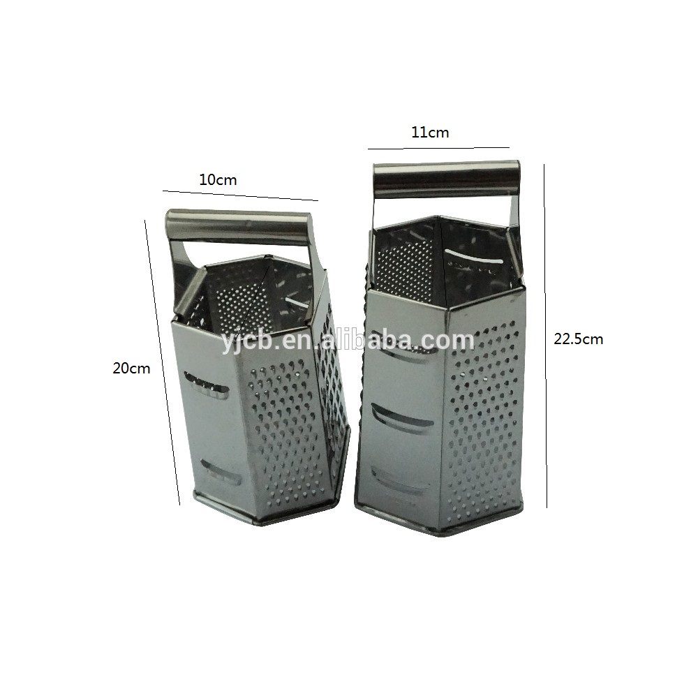 6 Sides Metal Classic Rotary Cheese Grater, High Quality 6 Sides Metal ...