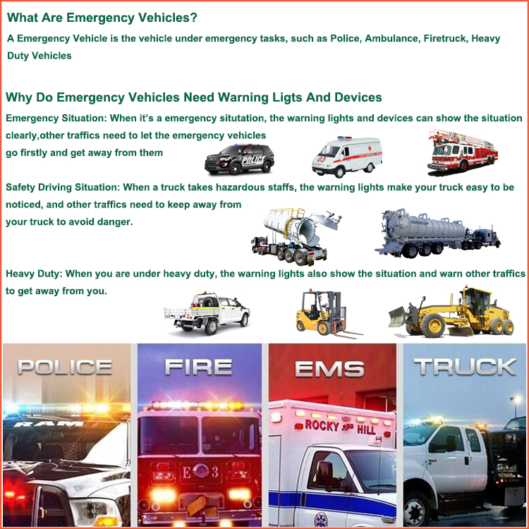 Police Lights Bar Siren And Speaker/police Light Bar Ambulance Strobe ...