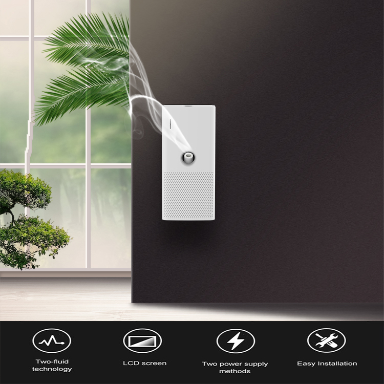 Air Diffuser Wall-mounted Battery Plug In Aroma Oil Diffuser Air Fresh ...