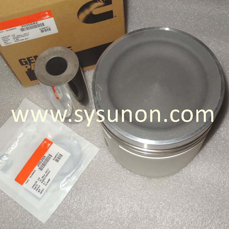 K38 Kta38 Diesel Engine Piston Set 3096682 For Construction Machinery ...