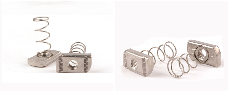 Stainless Steel Spring Nut Standard Size Spring Lock Nut Galvanized ...