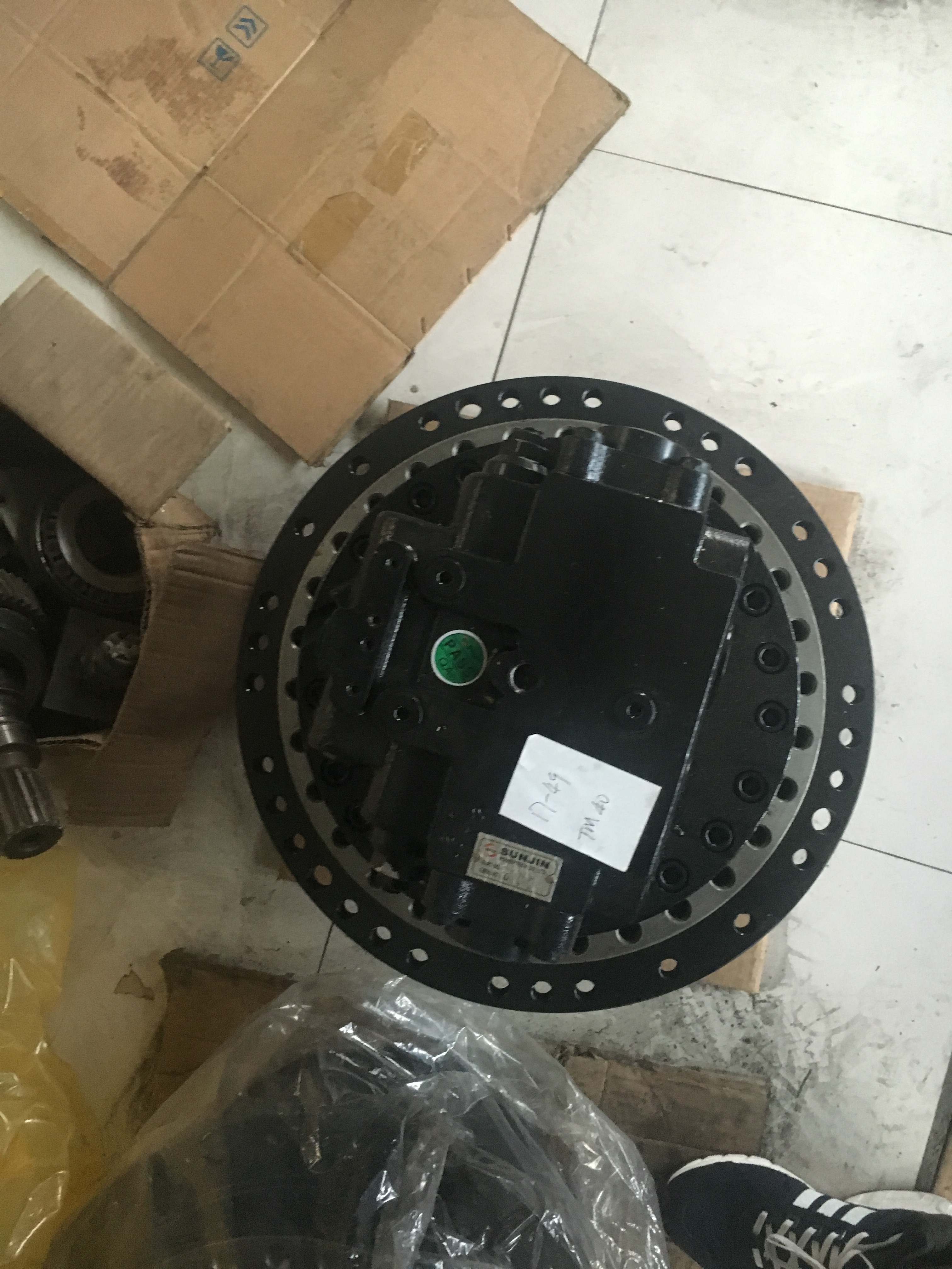 Tm40 Final Drive 20 Ton Excavator Travel Motor คุณภาพสูง Tm40 Final ...