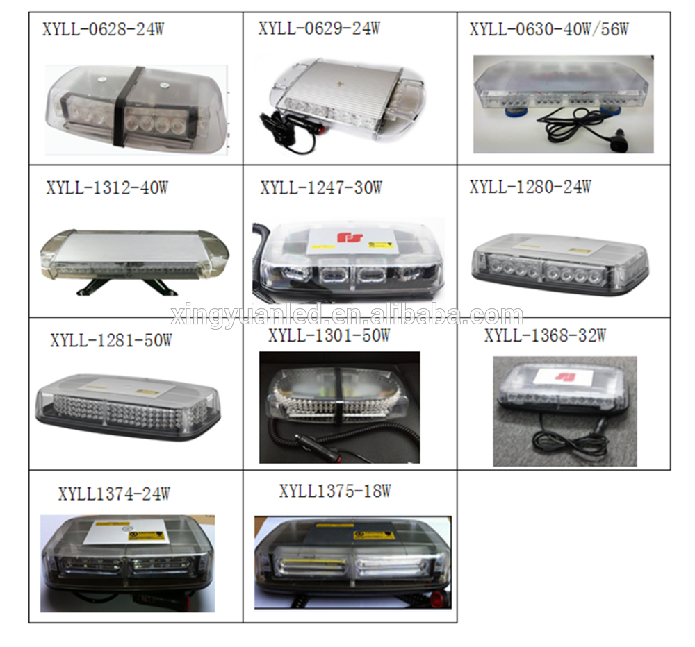 128w Police Warning Led Light Bar /emergency Warning Light Bar/flashing ...
