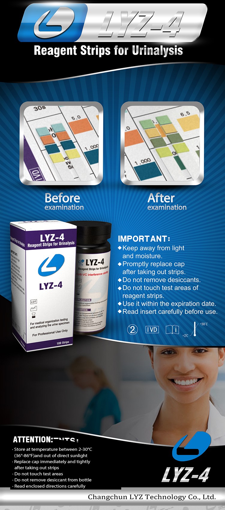 Urinalysis Test Strip Urine Test Strip 4sg, High Quality Urinalysis ...