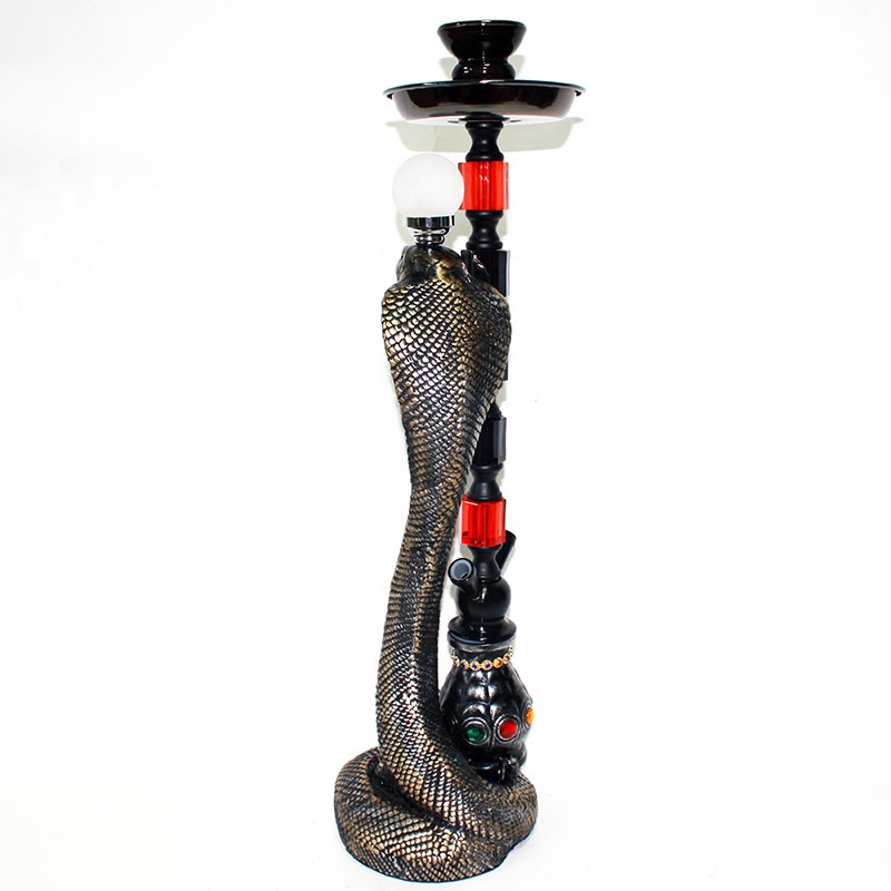 Resin Vivid Snake Model Good Looking Shisha Hookah, High Quality Resin ...