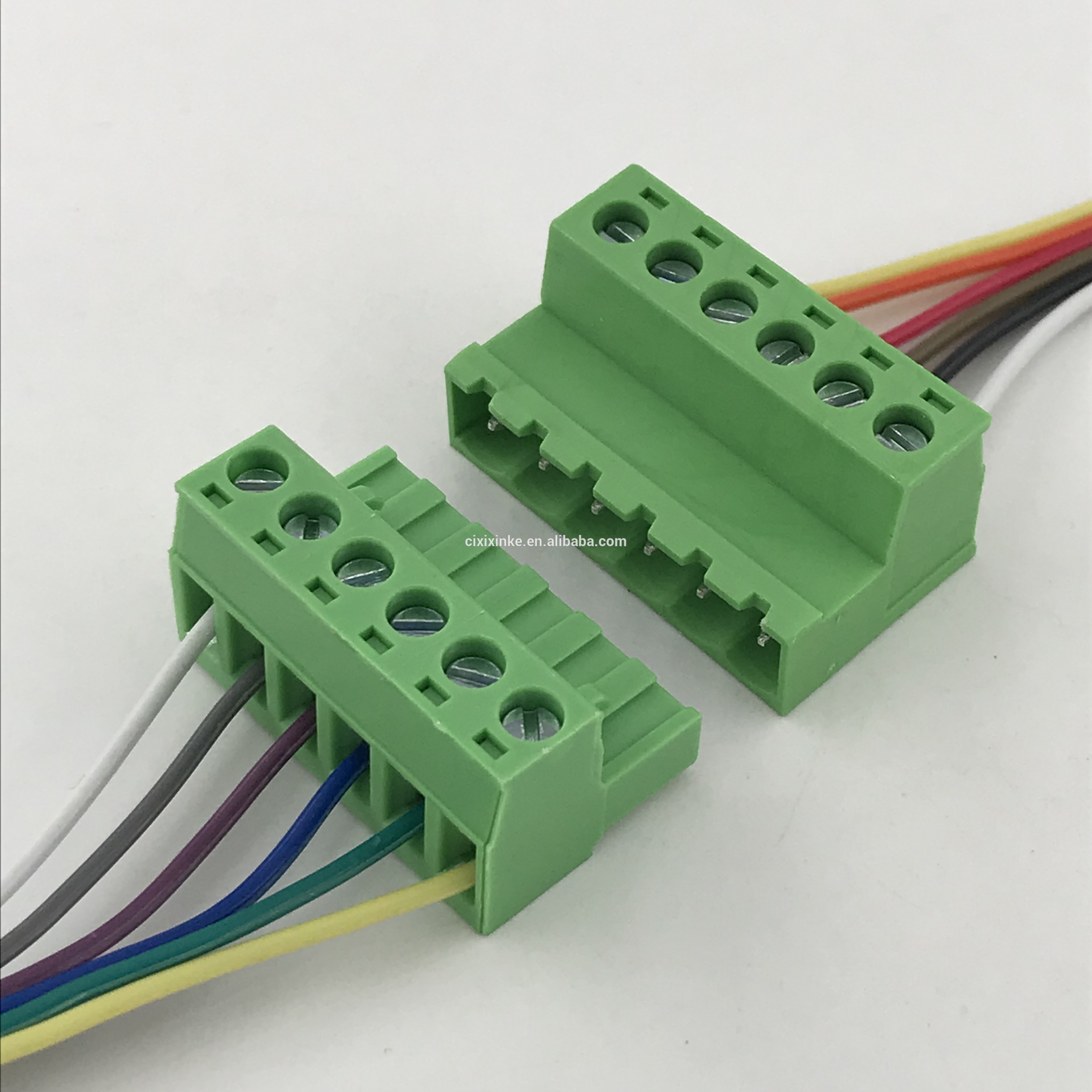 Male And Female Pluggable Terminal Block, High Quality Male And Female ...