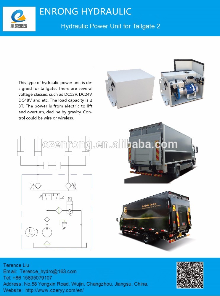 Dc Hydraulic Power Unit For Tailgate Lifting, High Quality Dc Hydraulic ...