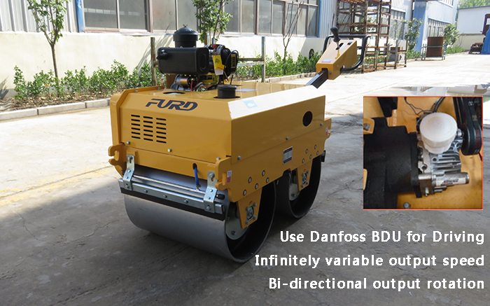 Walking Type Self-propelled Vibratory Small Road Roller Walking Type ...