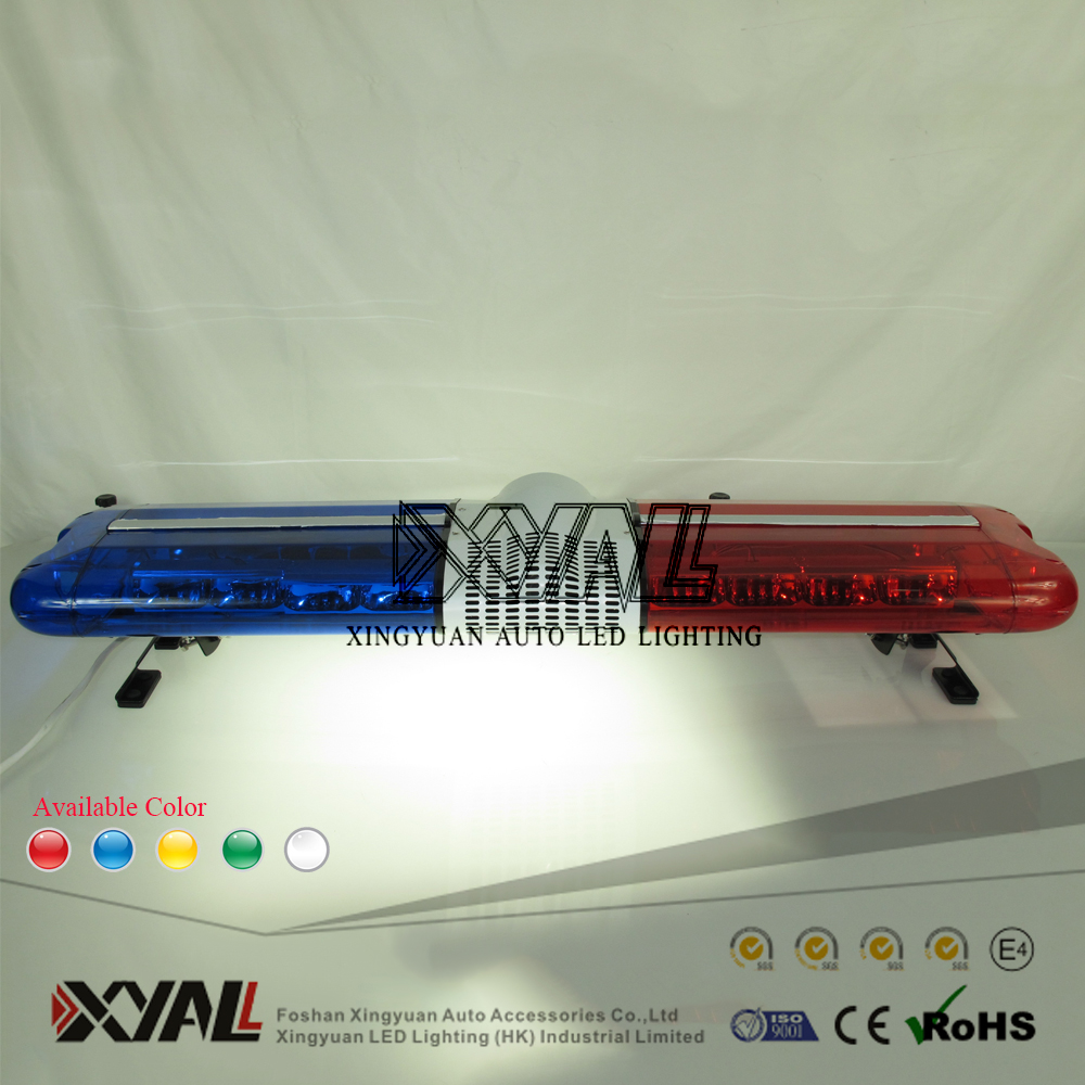 76w High Power 1.2m Full Size 12-24v Strobe Flashing Amber Police ...