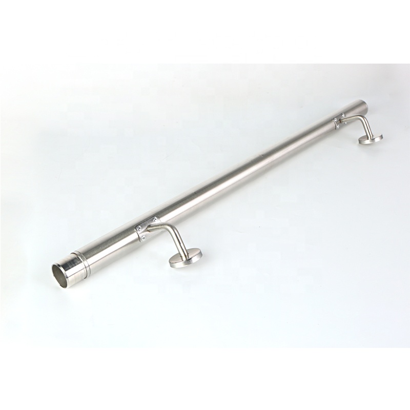 42mm Brushed Stainless Steel Wall Mounted Stairs Railing China ...