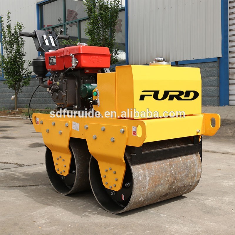 Hand Asphalt Roller Walk Behind Vibratory Roller Road Roller Vibrator ...