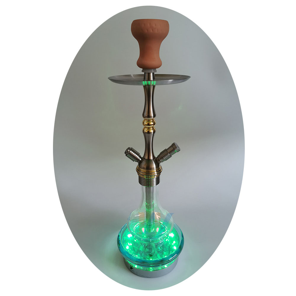 Shenzhen Narguile Shisha Glass Bottle Sheesha Vase Acrylic Shisha Led ...
