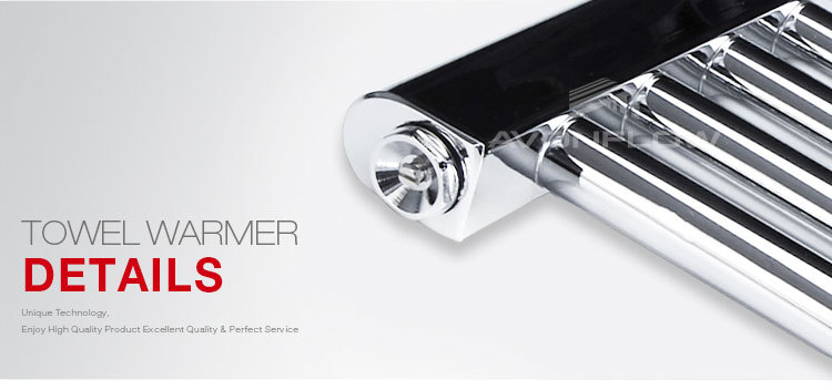 Avonflow Chrome Plating Flat Hydronic Central Heating Electric Bathroom ...